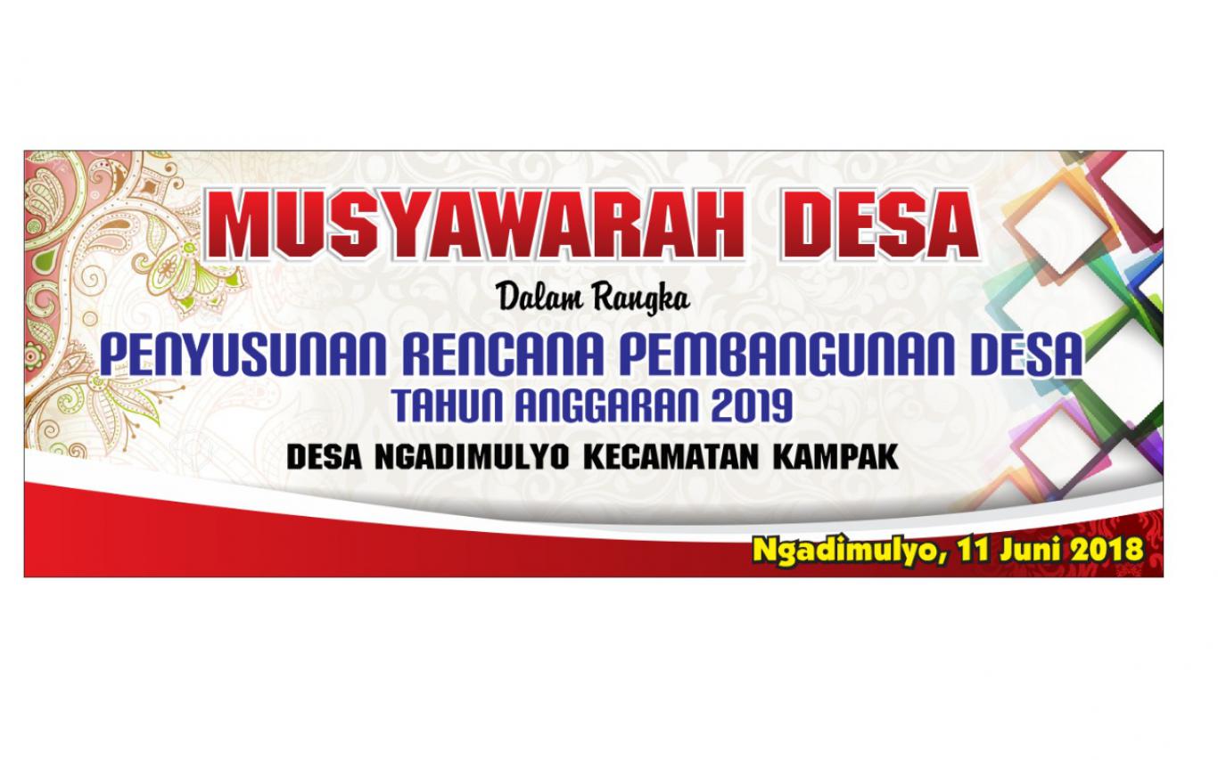 Musdes Perencanaan Pembangunan Desa NgadimulyoTahun Anggaran 2019 ...